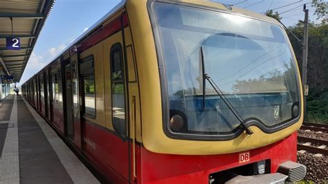 S Bahn Berlin Mitfahrt Von Wartenberg Bis Ostbahnhof In Der Br Auf