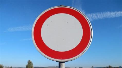 Se Ales De Prohibici N As Son Las M S Severas De Las Se Ales De Tr Fico