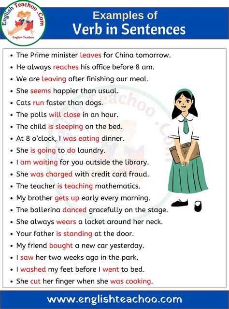 30 Examples Of Verbs In Sentences TPR Teaching 47 OFF