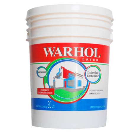 Latex Interior Exterior Lts Pinturas Warhol