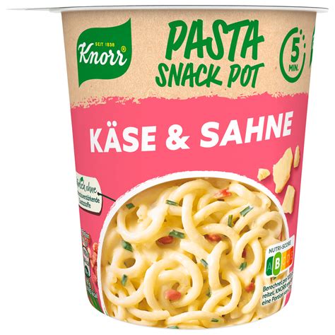 Knorr Pasta Snack Pot Käse Sahne 71g bei REWE online bestellen