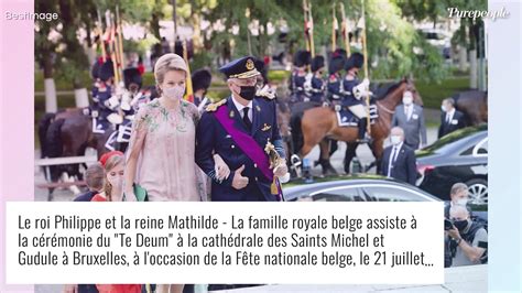 Philippe et Mathilde de Belgique en famille une Fête nationale