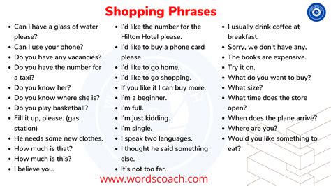 Shopping Vocabulary 26 Useful Shopping Vocabulary In 46 OFF