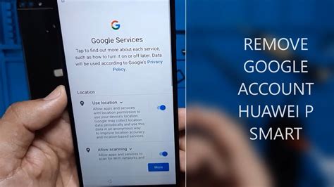 REMOVE GOOGLE ACCOUNT HUAWEI P SMART FIG LX1 YouTube