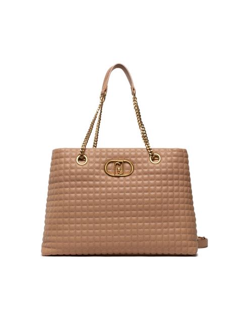 Liu Jo Torebka M Satchel NF2232 E0426 Beżowy Modivo pl