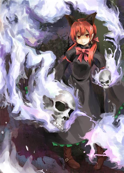 Kaenbyou Rin Touhou Drawn By Isegawa Yasutaka Danbooru