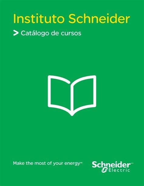 CatÃlogo de cursos Instituto Schneider Schneider Electric