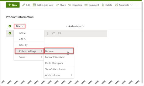 SharePoint List Title Column Complete Tutorial SPGuides