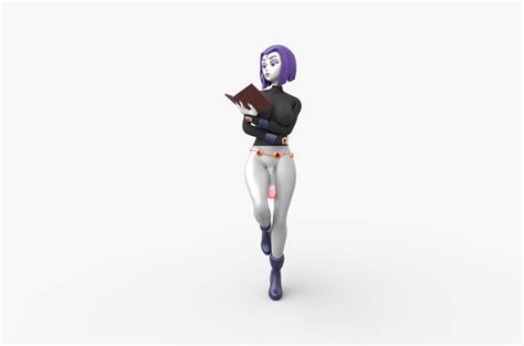 NSFW 18 FUTANARI Raven DC Garage Kit Figure 8in 20cm Etsy