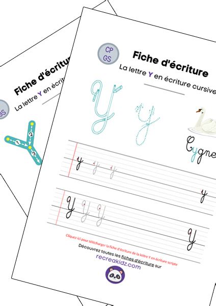 Lettre Y Criture Minuscule Majuscule En Script Cursive Attach