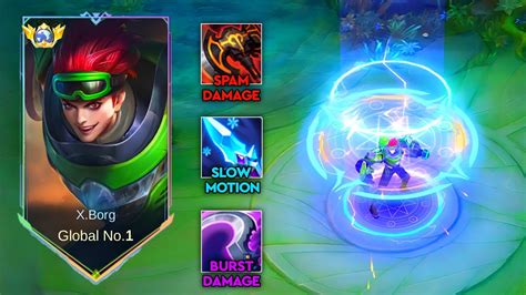 GLOBAL X BORG BEST ONE SHOT BUILD 100 META BUILD TOP GLOBAL 1 X