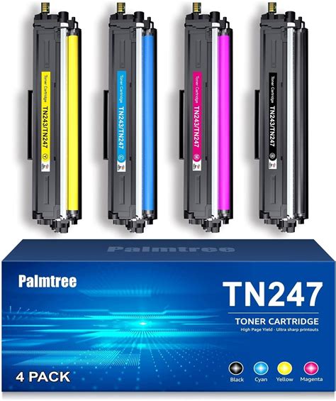5er Pack TN 243CMYK TN247 Kompatibel Toner für Brother MFC L3750CDW