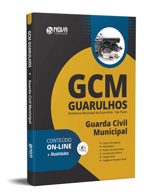 Apostila GCM Guarulhos SP Guarda Civil Municipal