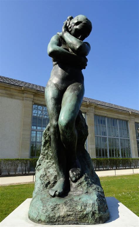 Auguste Rodin 1881 ca 1899 Éve bronze Jardin des Tuilleries Paris