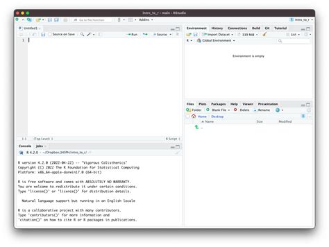 R For Research Install R And RStudio