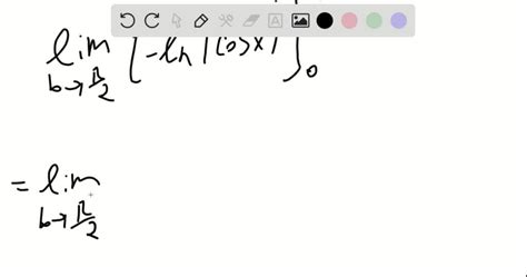 solved use limits of definite integrals to calculate each of the improper integrals int {0