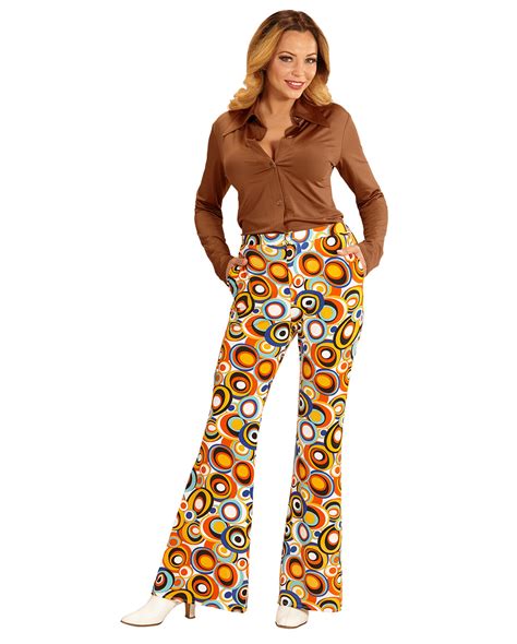Groovy 70 S Women S Trousers Bubbles For Theme Parties Horror Shop