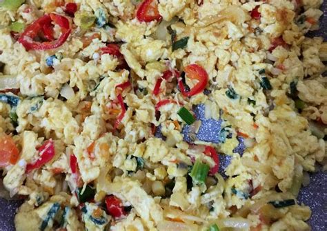 Resep Telur Orak Arik Oleh Safina Cookpad