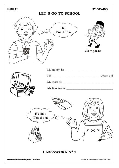 Cuaderno De Pr Ctica De Ingles Grado B Sico English Exercises