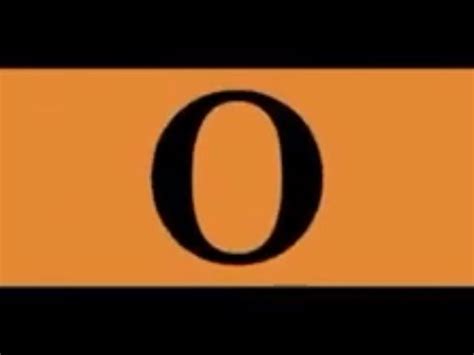 Letter O Song Reversed Youtube