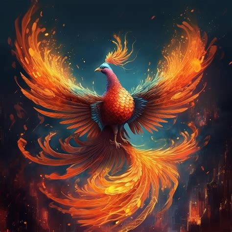 Premium AI Image Phoenix Reborn A Collection Of Flaming Bird Designs