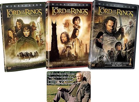 Lord Of The Rings Set Fellowship Of The Ring Return Of The King The Two