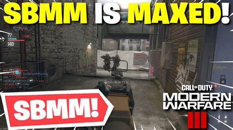 Modern Warfare The Skill Based Matchmaking Is Maxed Out Sbmm In