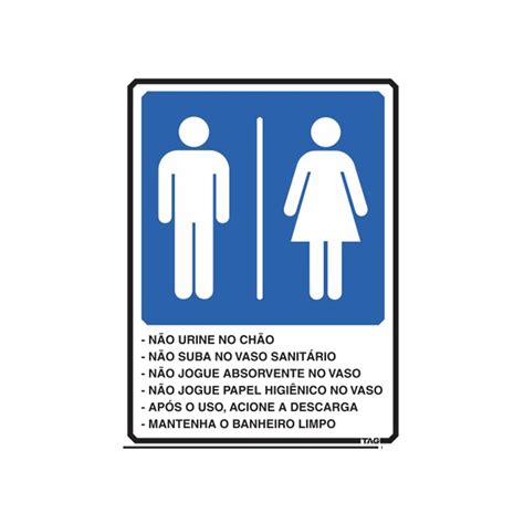Placas De Sinaliza O Banheiro Edukita
