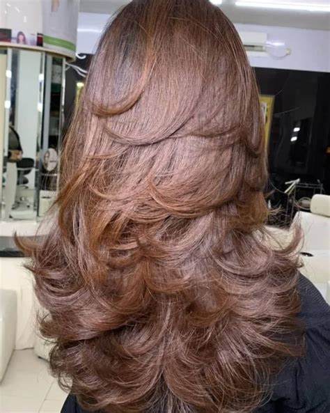 90 Foto Model Rambut Trap Layer Tampil Kece Mau Coba
