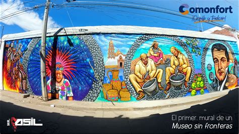 Descubre El Primer Mural De Un Museo Sin Fronteras En Comonfort Youtube
