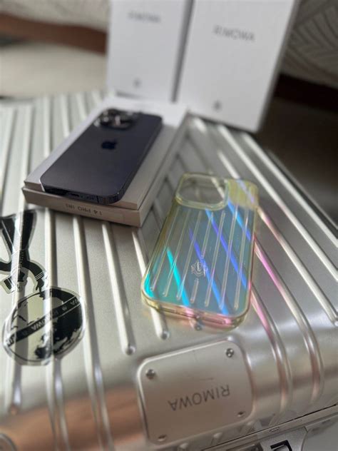 Rimowa Iridescent Iphone Pro Case Mobile Phones Gadgets Mobile