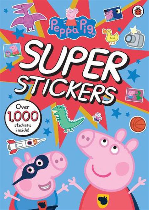 Peppa Pig Super Stickers Activity Book By Peppa Pig Paperback