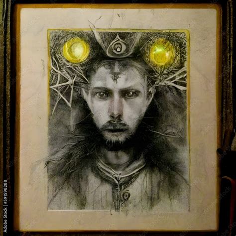 A Hyperrealistic Graphite Pencil Sketch Art Portrait Of A Humanoid