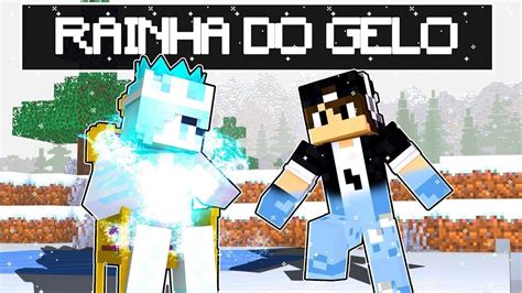 A RAINHA DE GELO está APAIXONADA POR MIM no Minecraft YouTube