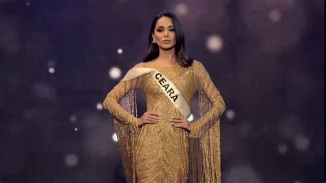 Miss Universo Brasil cearense Luana Lobo fica em 4º lugar no concurso