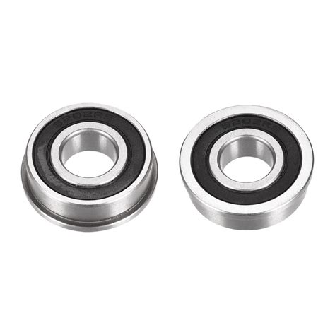 F Rs Flange Ball Bearing X X Mm Double Sealed Chrome Steel