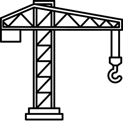 Coloriage Grue à Tour Coloriages Gratuits à Imprimer