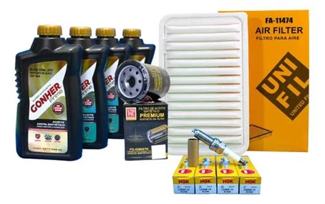 Kit Afinación Para Ciaz 1 4l 2018 2023 0w20 Api Sp Bujías Envío gratis