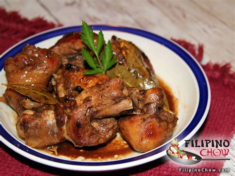 Adobong Manok Chicken Adobo Filipino Chows Philippine Food And Asian Recipes To Learn How