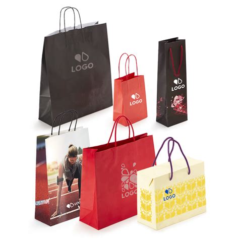 Sac En Papier Personnalis Impression Sac En Papier Kraft