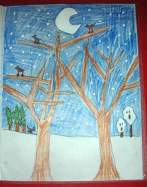 Illustration Nuit De Neige De Guy De Maupassant La Maison F Erique