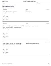 Bio 2301 Examrev Pdf 11 28 21 2 53 PM Test BIOL 2301 Exam 1 Review