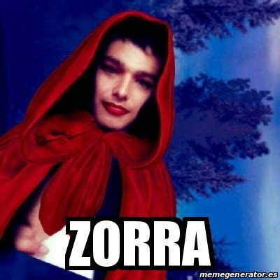 Meme Personalizado ZORRA 24456677