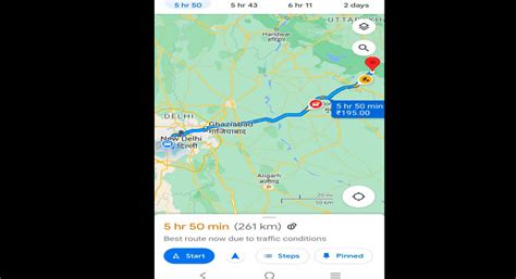 Google Maps Now Shows Toll Fares On National Highways How To Check