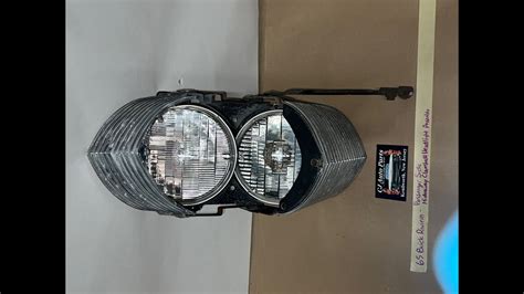65 Buick Riviera RIGHT PASSENGER SIDE HIDEAWAY CLAMSHELL HEADLIGHT
