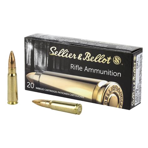 S B 7 62x39 124gr FMJ Ammo The Mag Shack