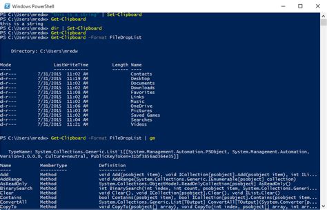 cool stuff about powershell 5 0 in windows 10 scripting blog [archived] windows 10 windows