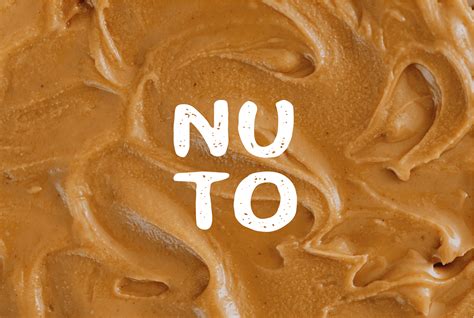Nuto Peanut Butter Label Design Behance