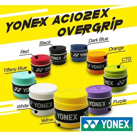 Ready Stock Good Quality Yonex Overgrip AC102EX Super Grap Badminton