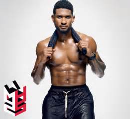 Stop Stare Usher Gets Chest Naked For Men S Health Magazine